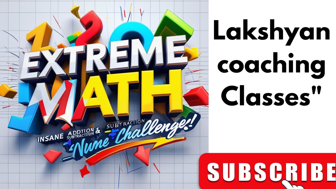 Extreme Math: INSANE Addition & Subtraction Challenges! - YouTube