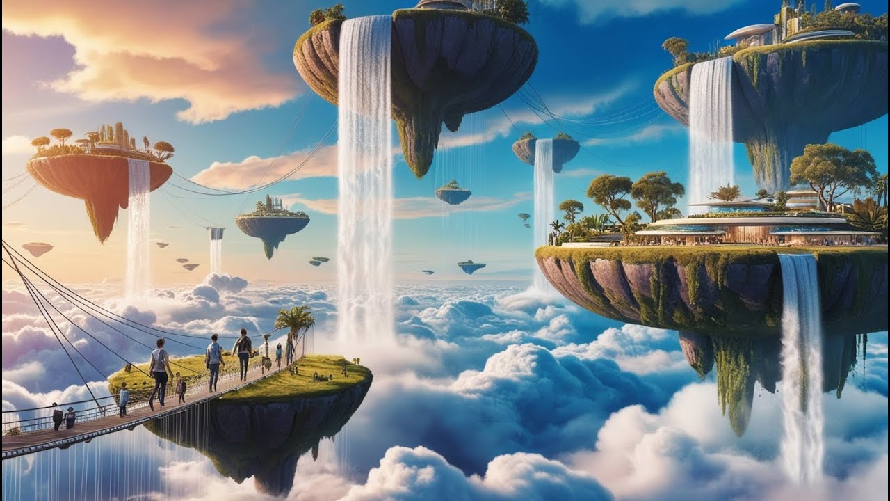 What happen if people lived on floating islands - YouTube