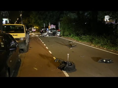 Flinke ravage na ongeluk op Bergselaan