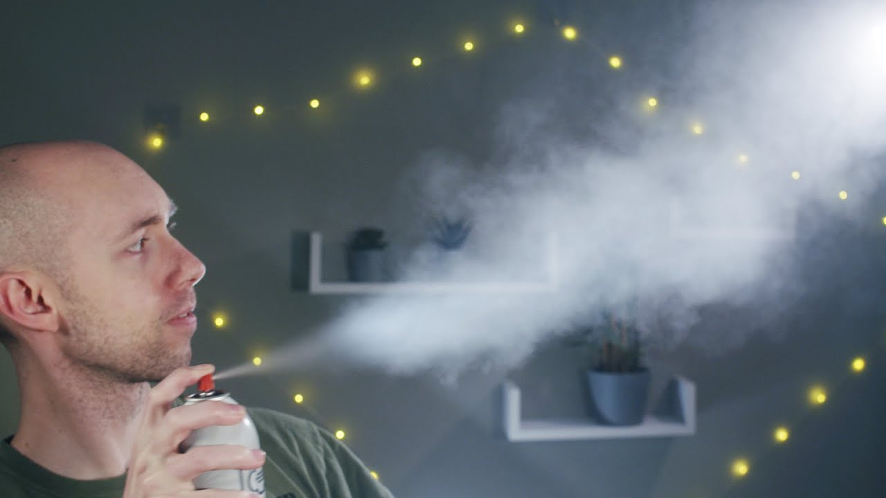 How to Use Haze In a Can (Atmosphere Aerosol) for Filmmakers! - YouTube