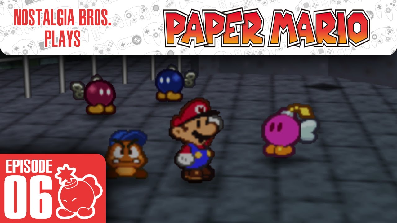 Paper Mario: MOM'S SPAGHETTI! - Ep.06 - Nostalgia Bros. - YouTube