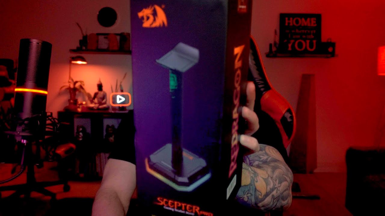 SI SOS GAMER NO TE PUEDE FALTAR ESTO EN EL SET UP | REDRAGON SCEPTER ...