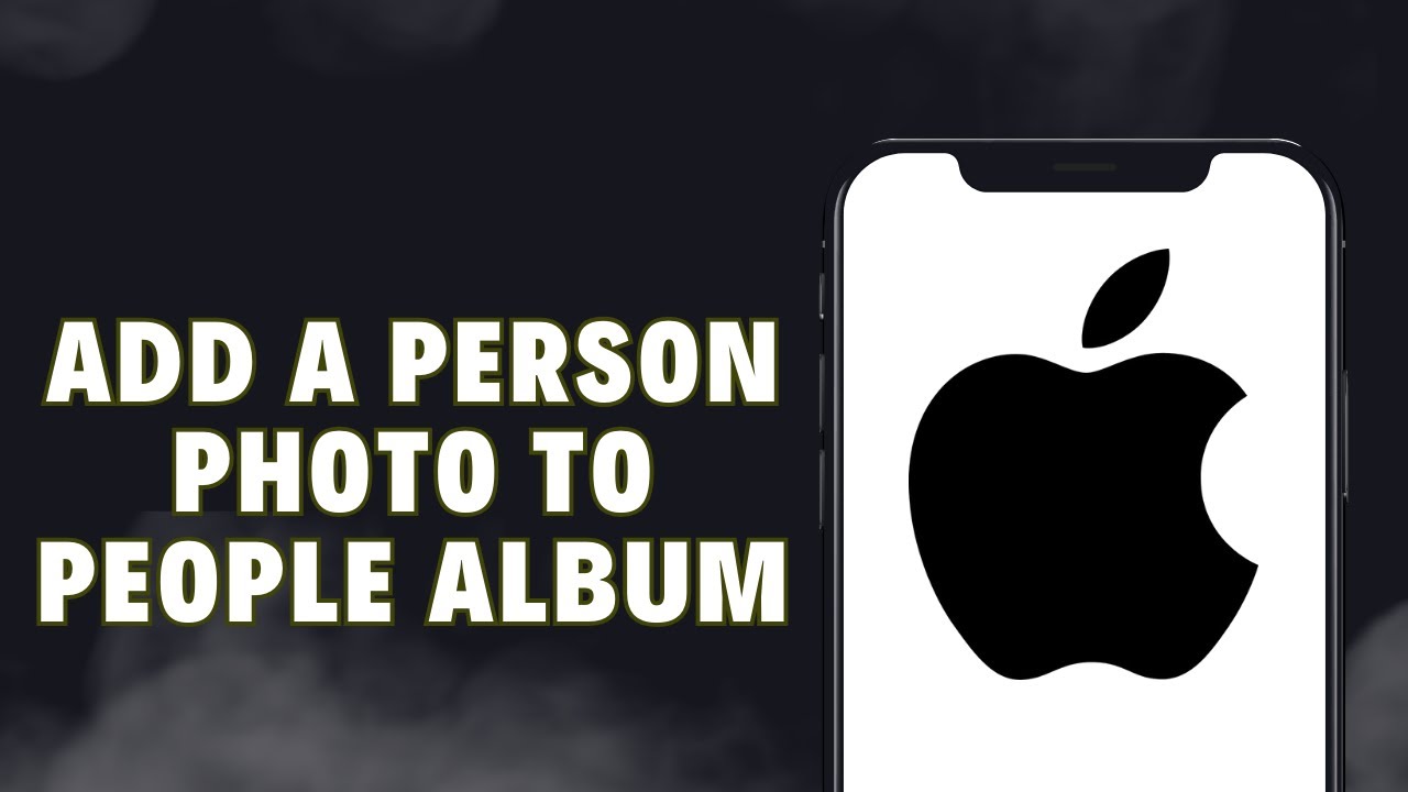 How to Add a Person Photo to People Album on iPhone and iPad - YouTube