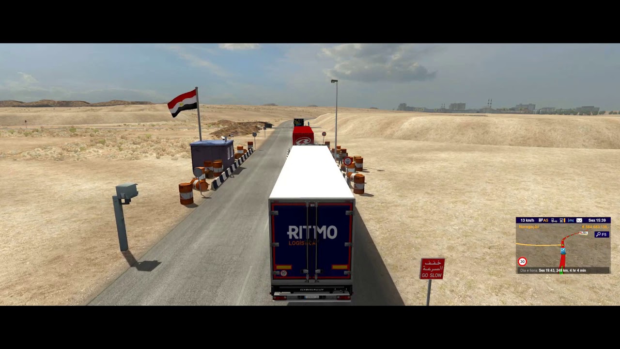 Euro Truck Simulator 2 - Promods 2.41 - Middle-East Add-on Full HD 3 ...