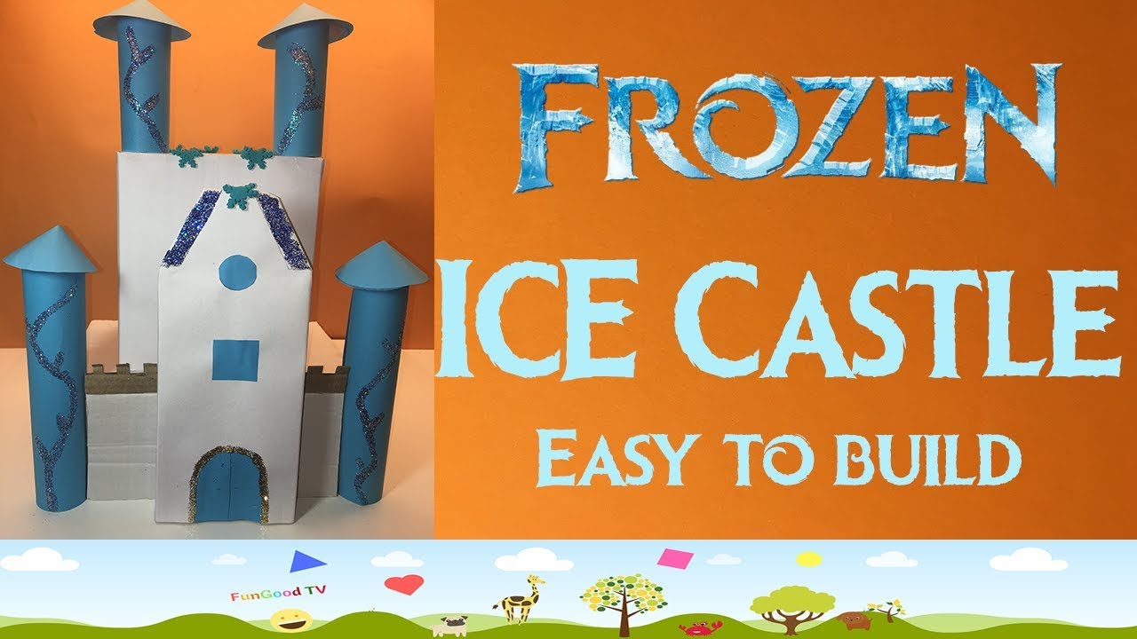 How to do the Frozen's ice Castle with Elsa DIY - YouTube
