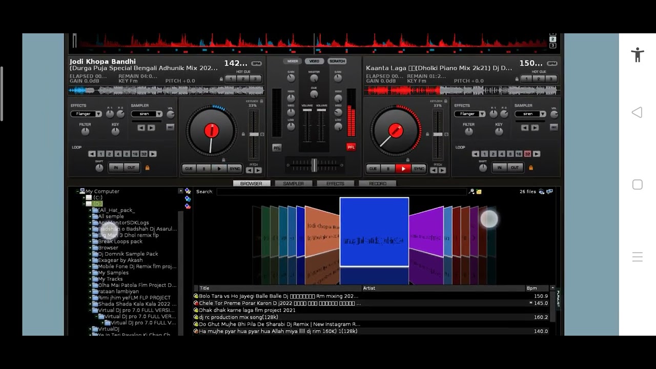how to download virtual DJ mobile - YouTube