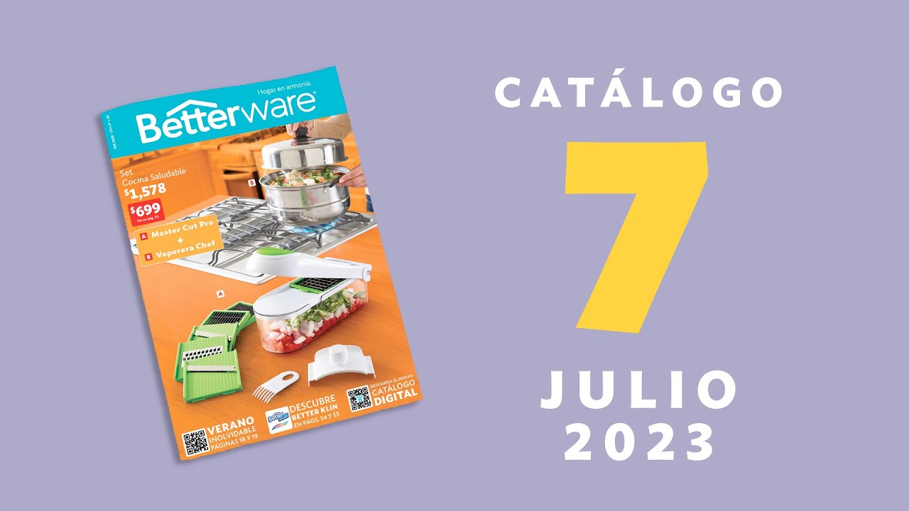 Catálogo Betterware Julio 2023 - YouTube