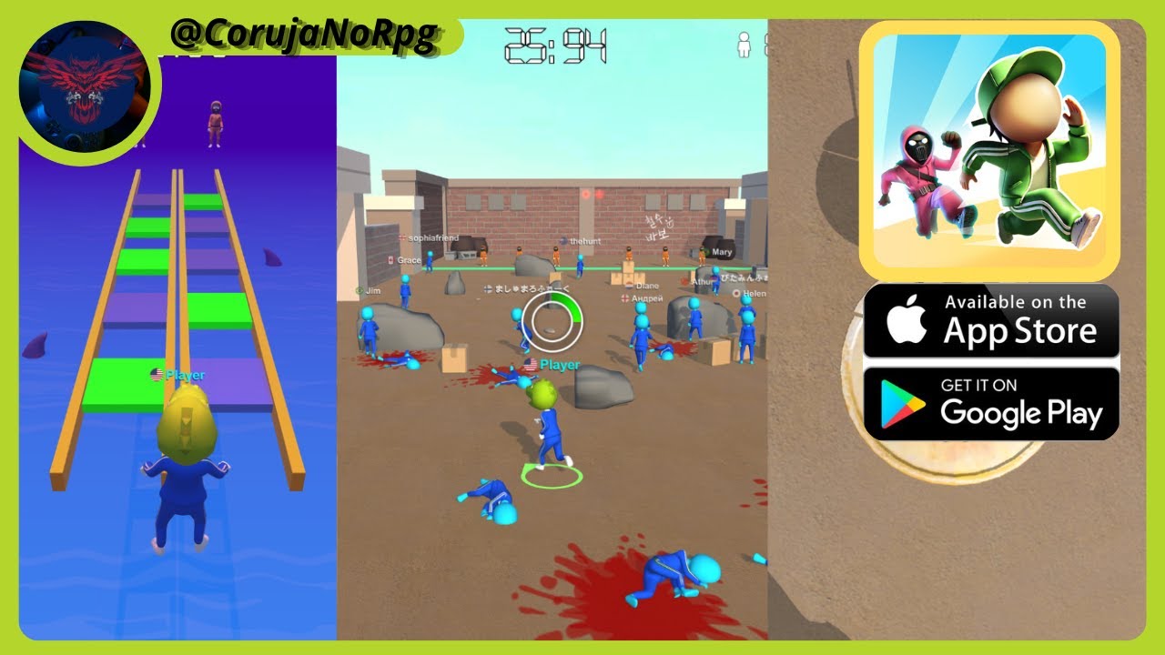 Squid Battle Royale Gameplay Android - YouTube