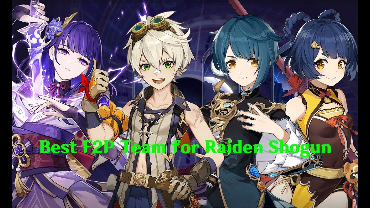 Raiden Shogun National Team - Raiden Shogun F2P Team Comp - YouTube