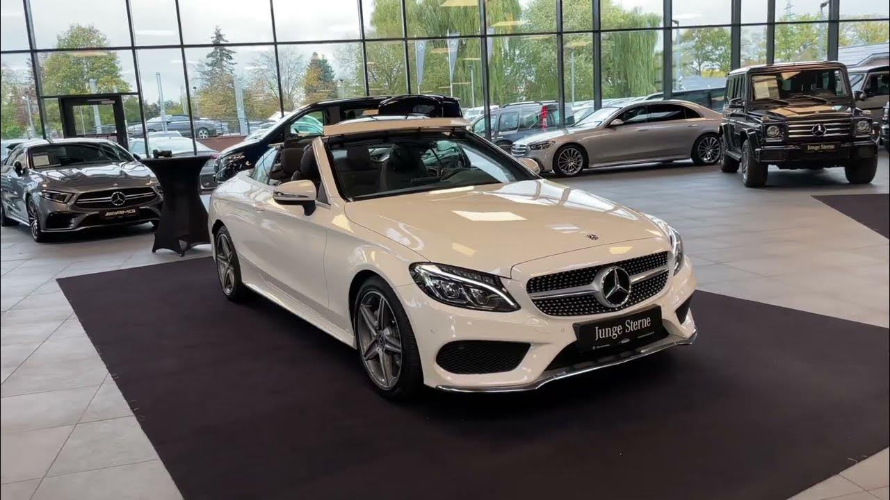 18116 Mercedes-Benz C 180 Cabrio AMG Line Intelligent Light AIRSCARF - YouTube