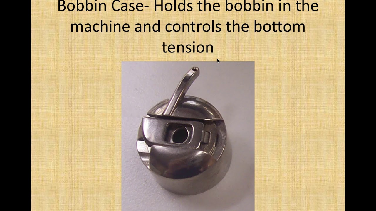 Sewing Machine Parts and Functions FACS A - YouTube