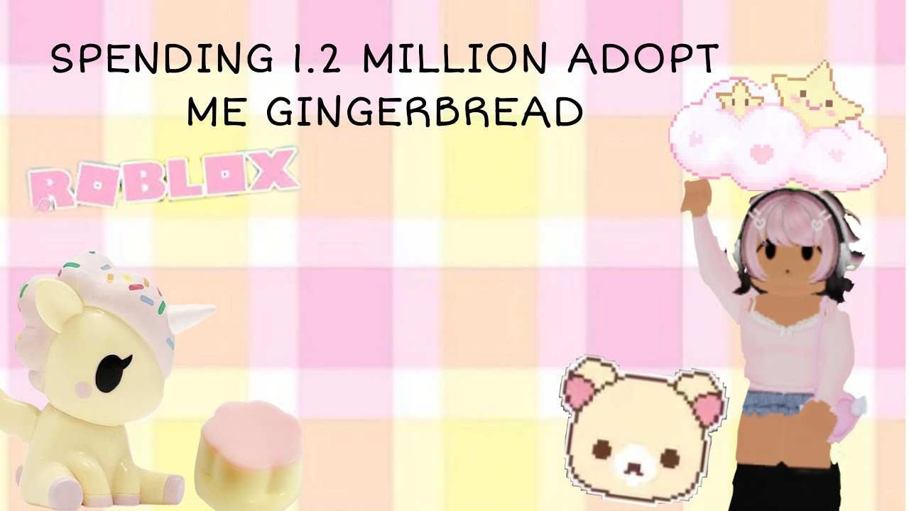 SPENDING 1.2 MILLION GINGERBREAD IN ADOPT ME WINTER UPDATE 2024!! - YouTube