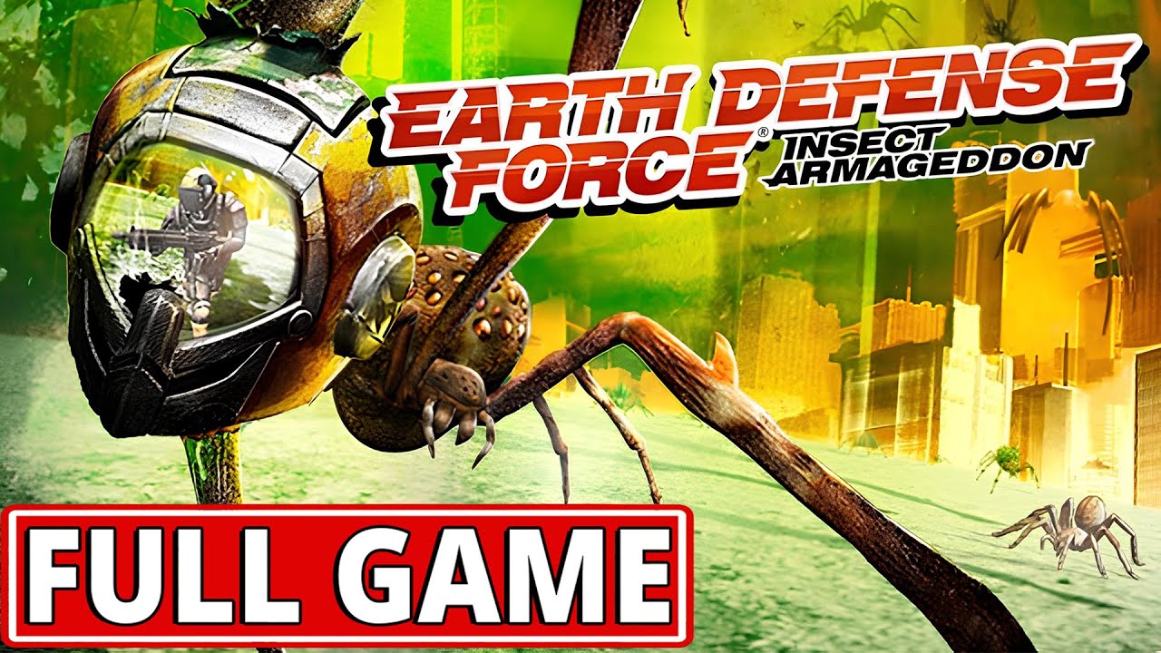Earth Defense Force: Insect Armageddon - FULL GAME walkthrough ...