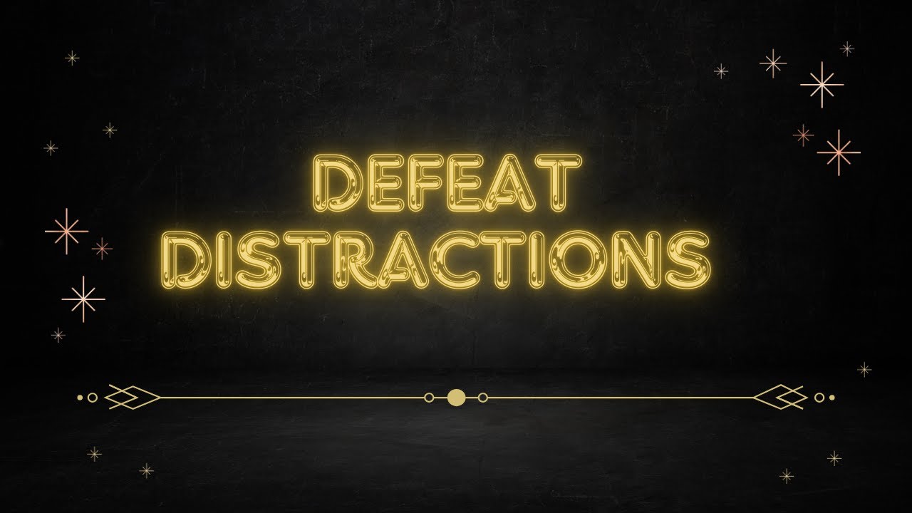 How to Beat Distractions and Stay Focused! - YouTube