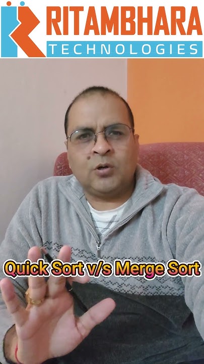 Quick Sort or Merge Sort. Which Sorting Algorithm is better? - YouTube