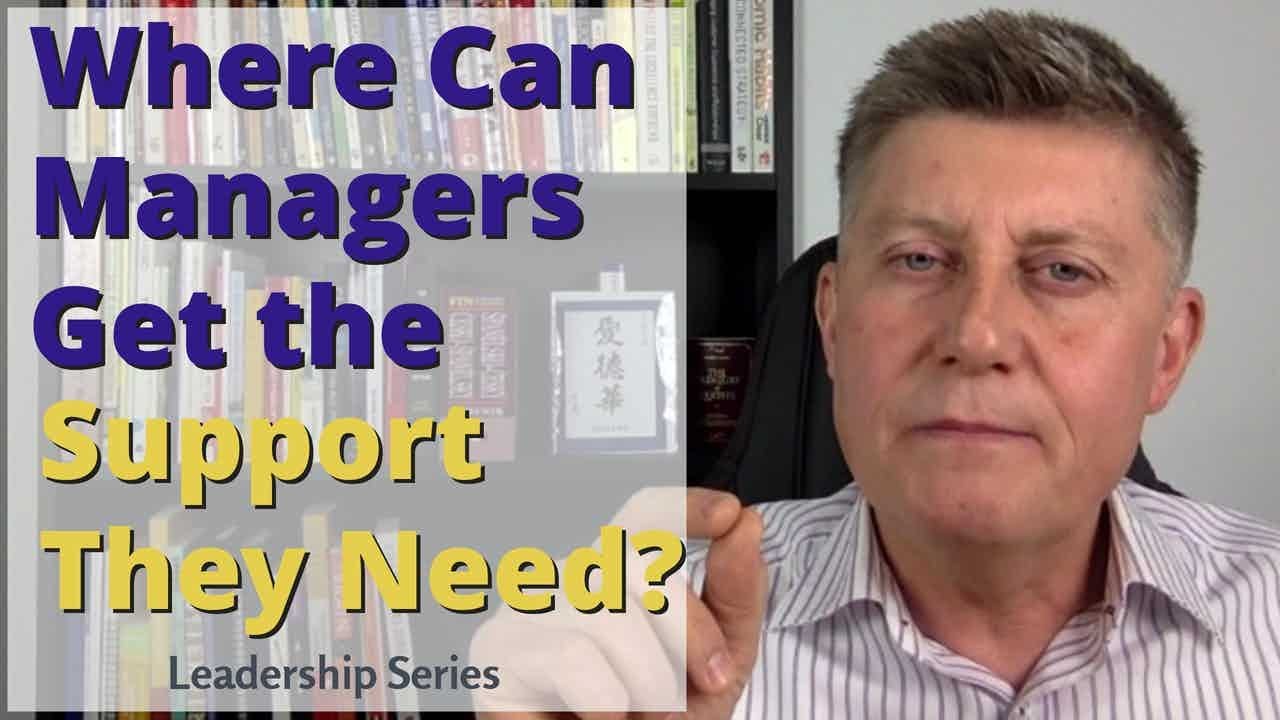 Where Can Managers Get the Support They Need?