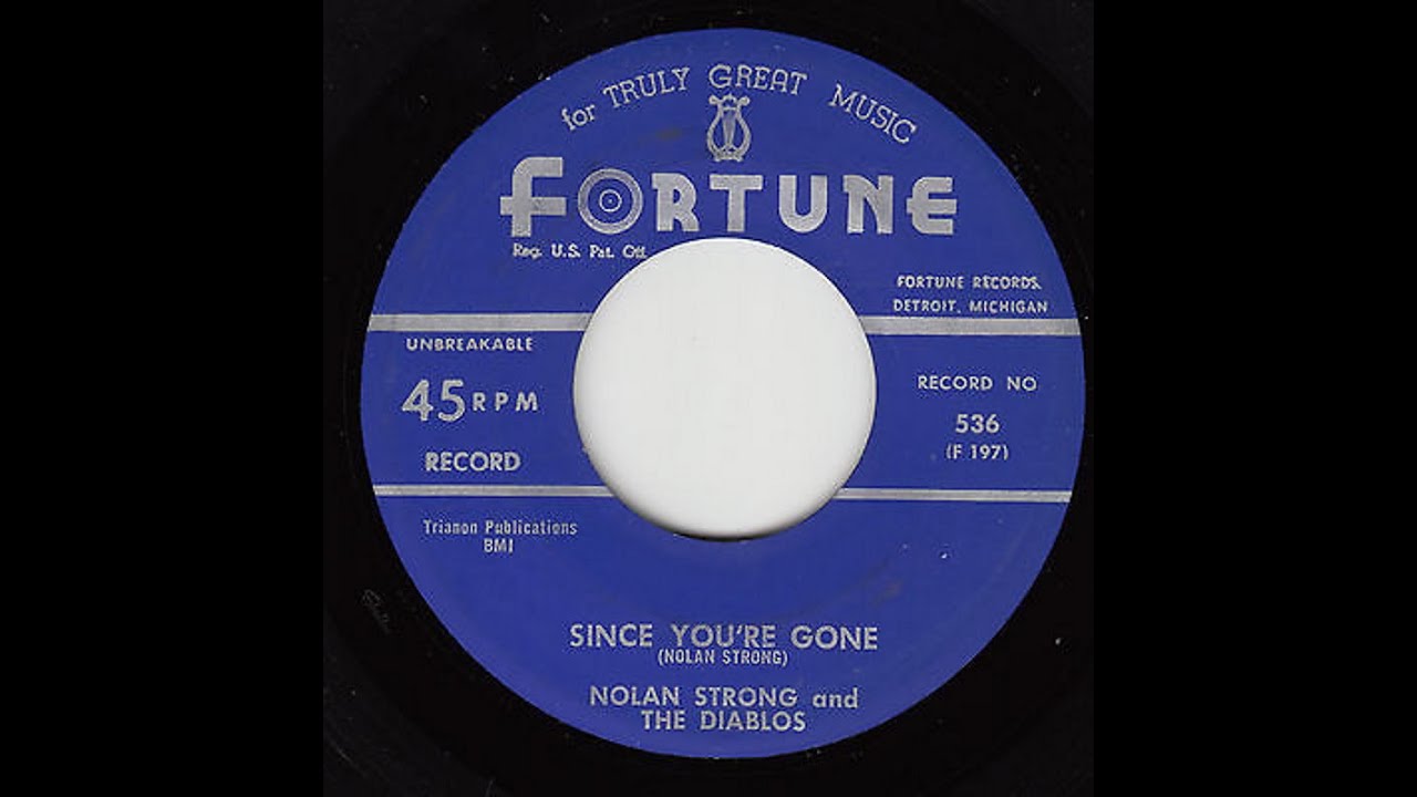 Nolan Strong & The Diablos - Since You're Gone 1954 - YouTube