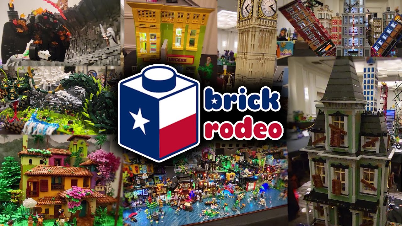 Brick Rodeo 2024 Walk-Through LEGO Convention - YouTube