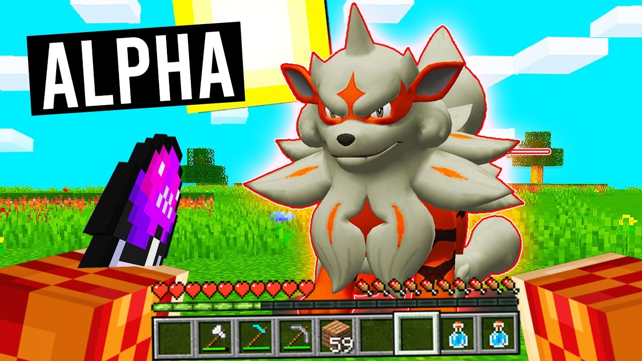 CATTURO IL PRIMO POKEMON ALPHA della PIXELMON SU MINECRAFT ITA!! - YouTube