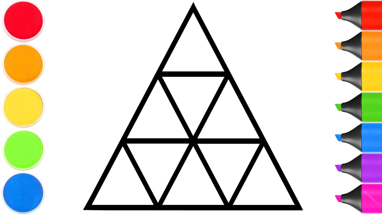 How to Draw Triangle | Step by Step - YouTube