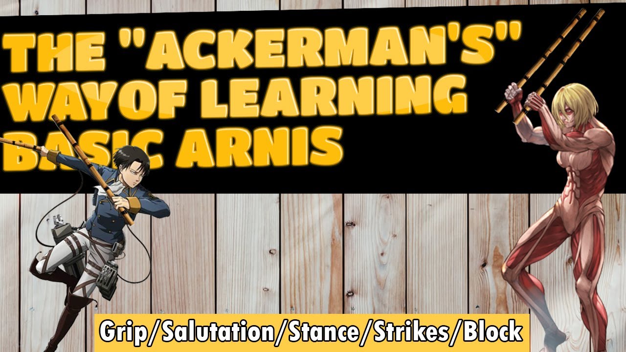 LEARN BASIC ARNIS (Grip,Salutation,Stance,Strikes & Block) - YouTube