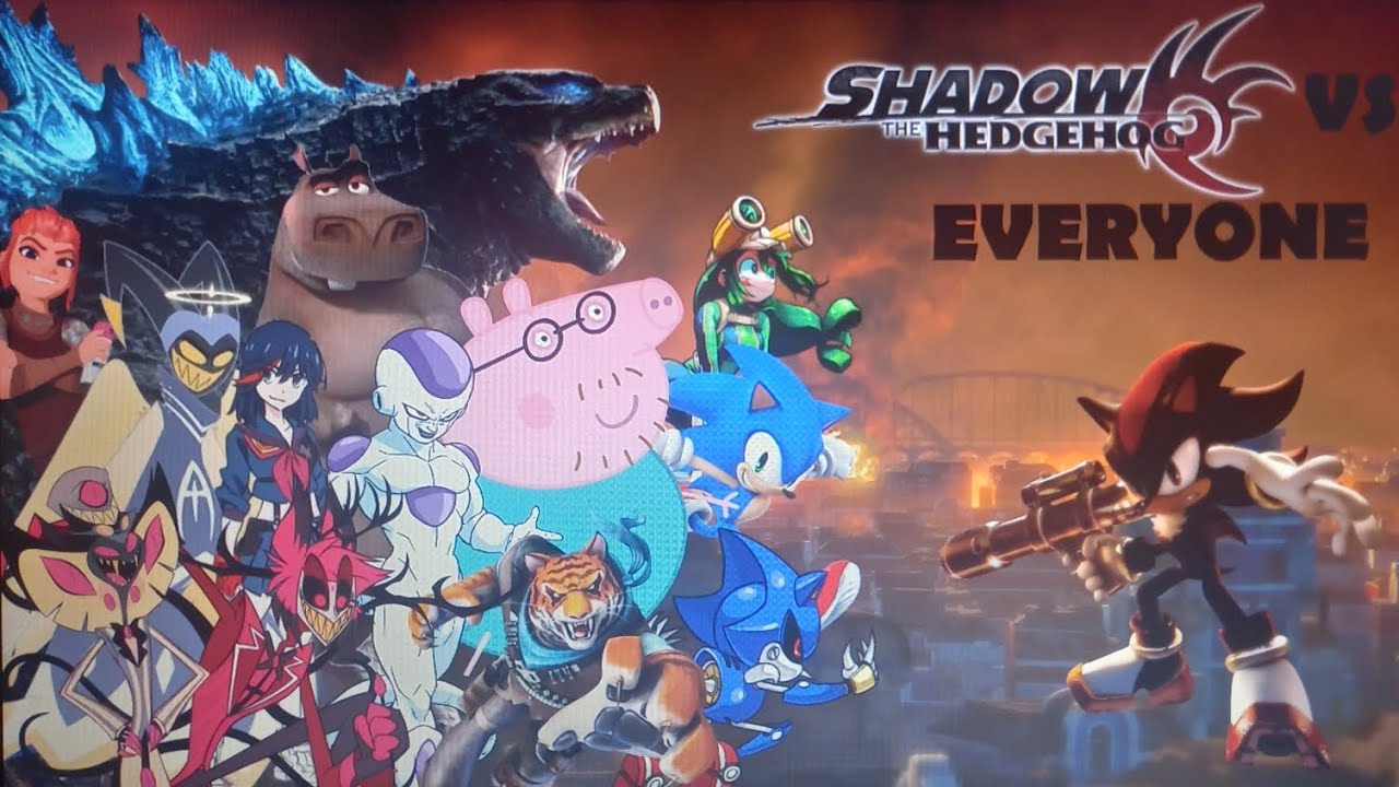 Shadow the hedgehog vs Everyone (My most epic battle video ever!) - YouTube