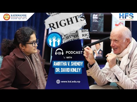 Dr. David Kinley | Amritha V. Shenoy | Podcast 🎙️🎙️ - YouTube