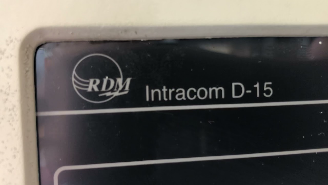 New RDM replacement for 3M D-15 intercom important information. - YouTube