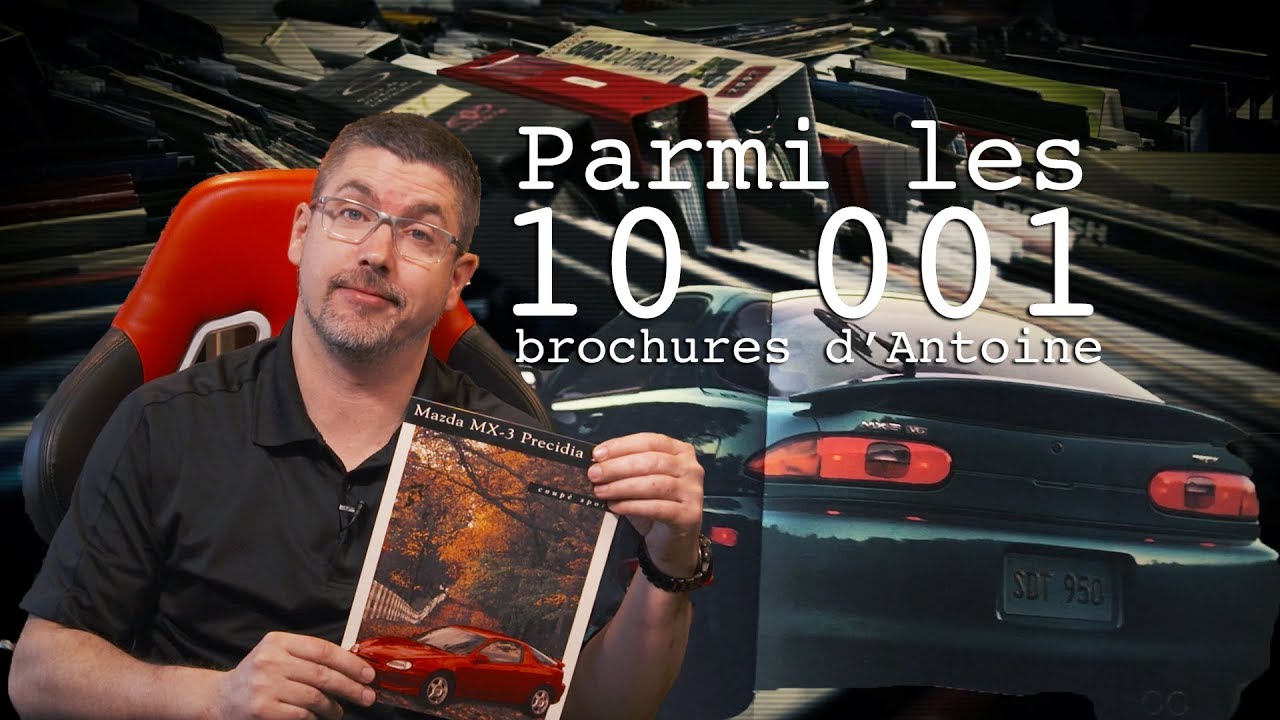 La Mazda MX-3 Precidia - Les 10 001 brochures d'Antoine - E95 - YouTube