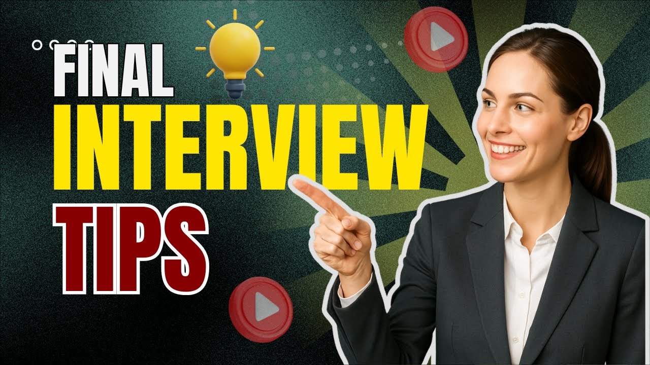 Job Interview Success – Final Thoughts and Next Steps - YouTube