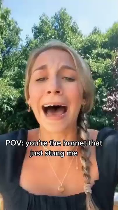 I GOT STUNG BY A MURDER HORNET 🐝 #shorts - YouTube