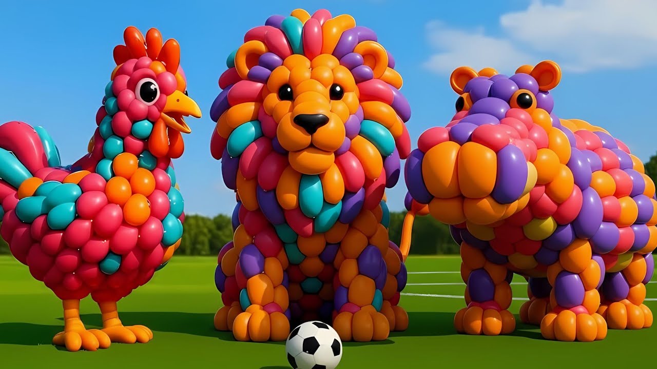 🐘 Elephant Vibrato assistant Balloon Animals Unleashed with Mascot ...