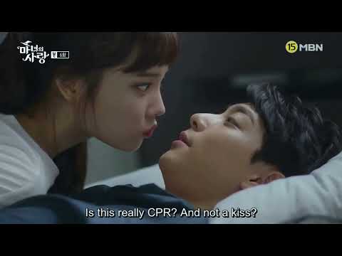 K Drama - Witch’s Love (cut ep.6) with Hyun Woo & Yoon So-hee 💋 💋  #kdrama # WitchsLove #koreanwave
