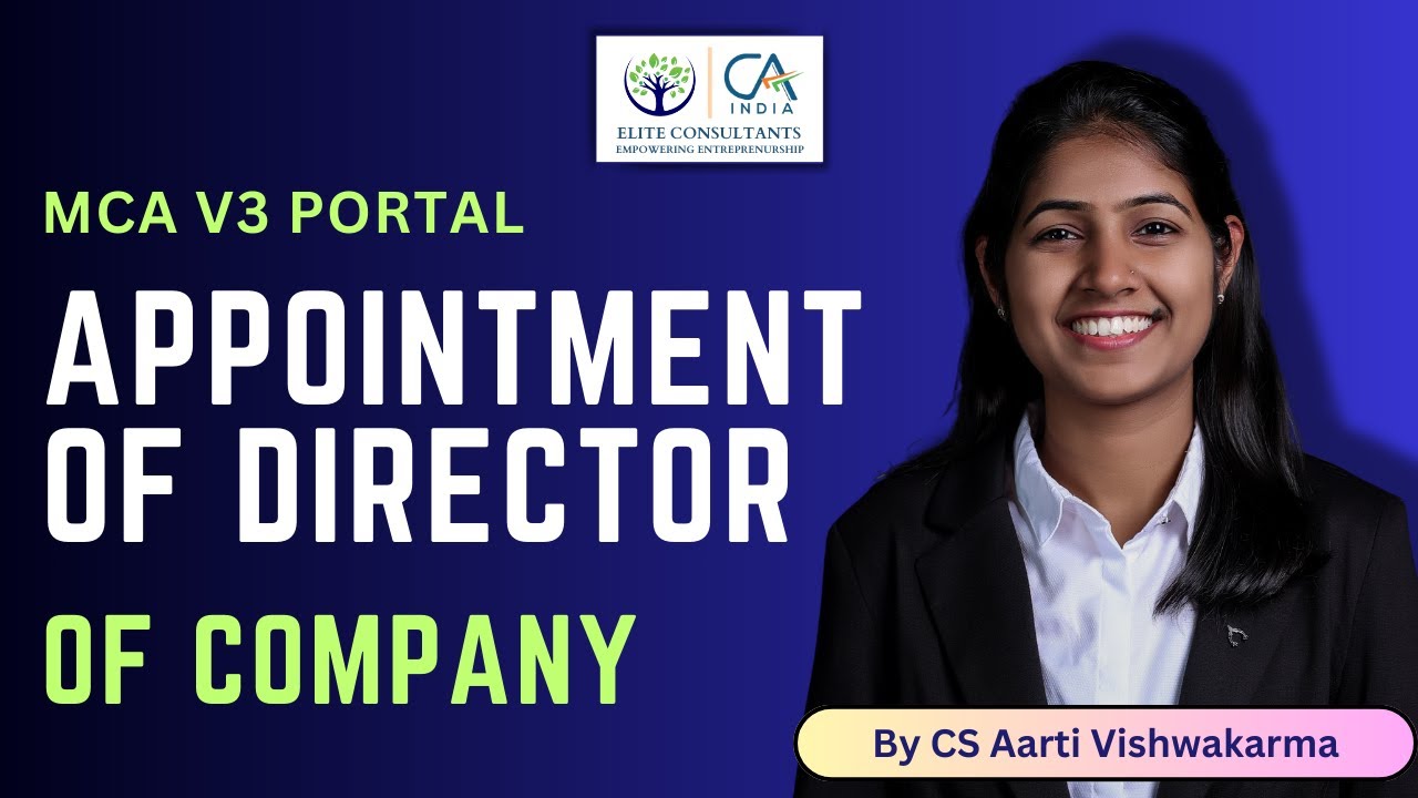Appointment Of Director | Director Appointment Process | CS Aarti ...