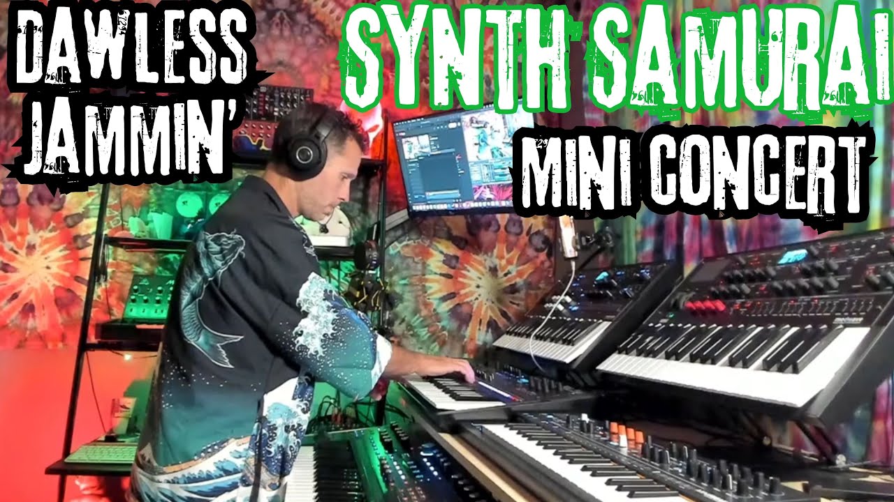Ambient & Experimental Synthesizer LiveSet: SAMURAI JAMS | THAT SYNTH SHOW LIVE - YouTube