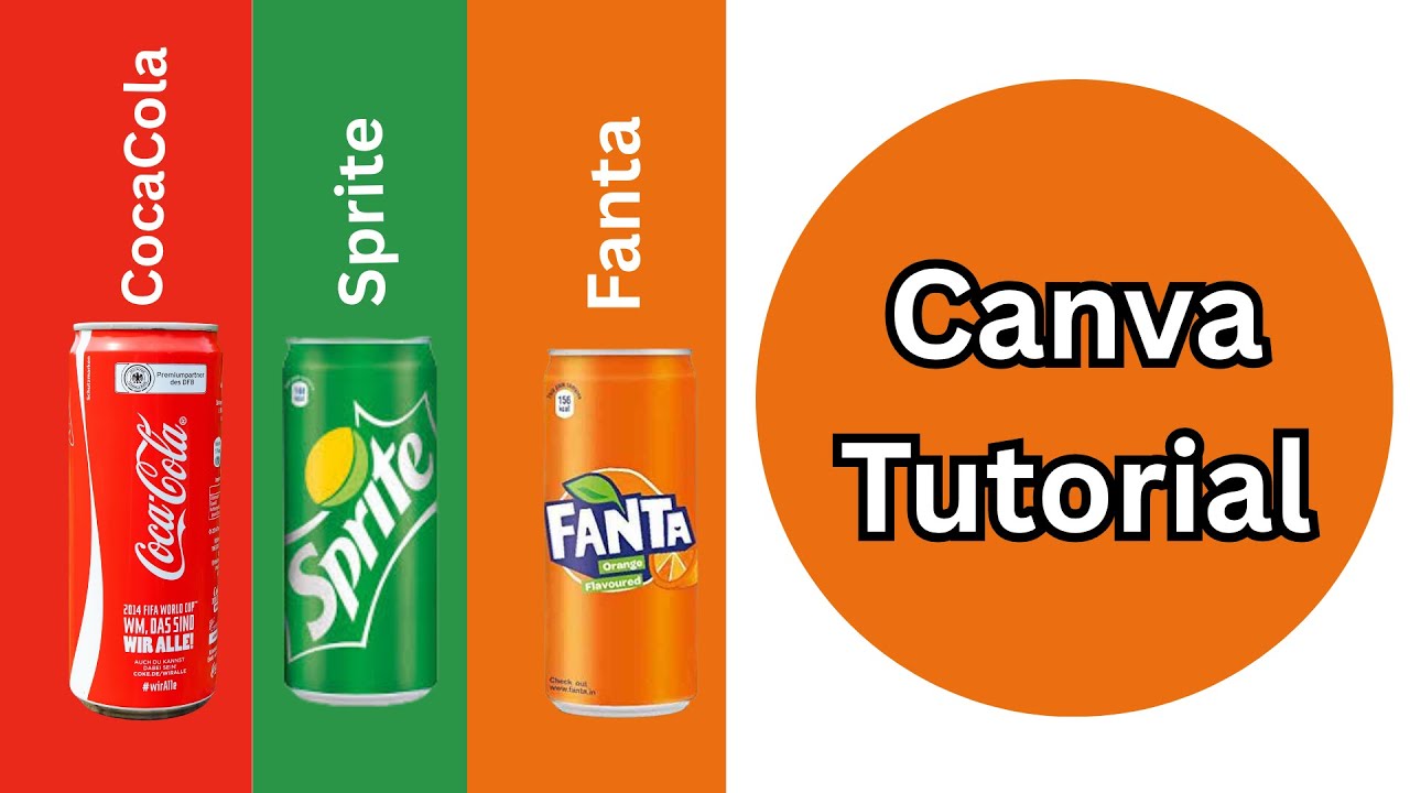 Canva Ad Design | Simple Cold Drink Advertisement Tutorial - YouTube