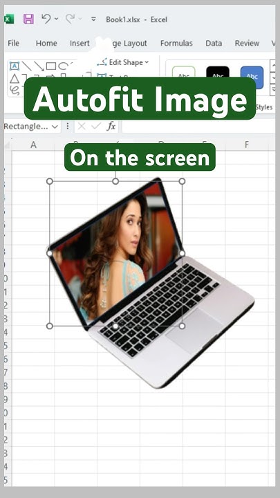Autofit image on the screen in excel #excelshorts #excelshorts #shorts ...