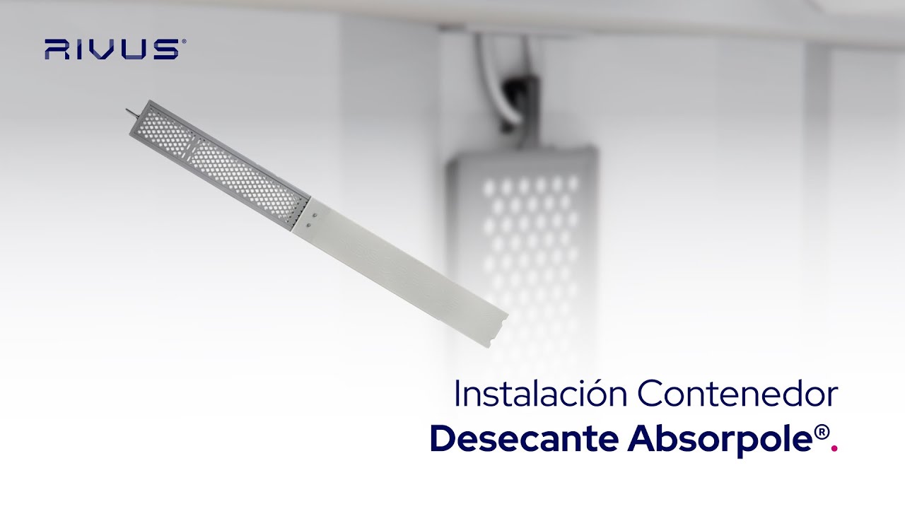 Instalación Contenedor desecante Absorpole® - YouTube