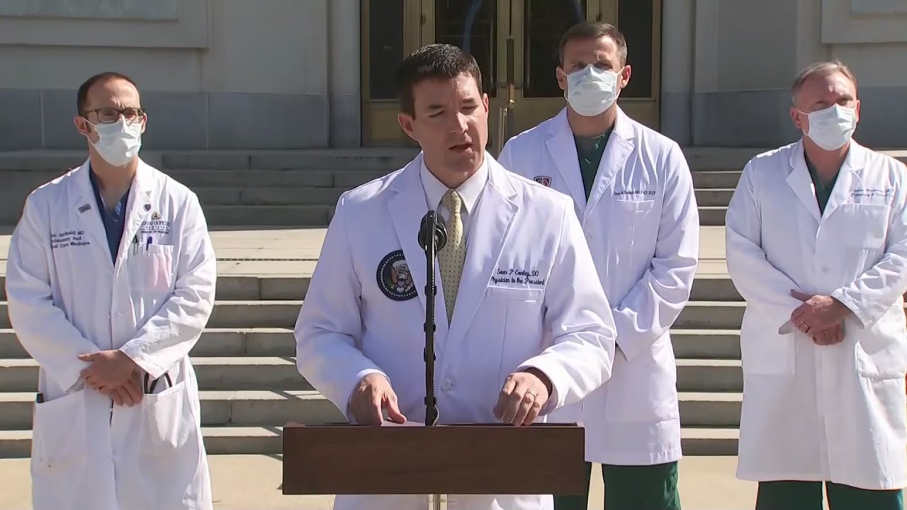 President Trump's doctors provide update from Walter Reed - YouTube