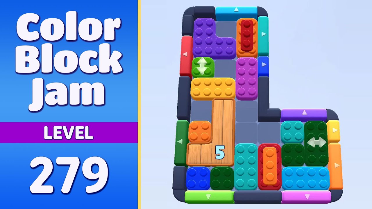 Color Block Jam Level 279 Solution Walkthrough - YouTube