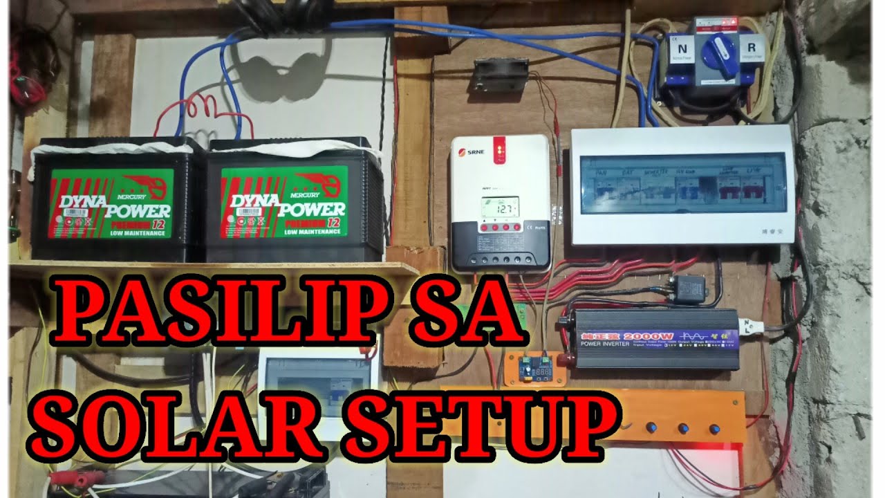 SOLAR SET UP PREVIEW - YouTube