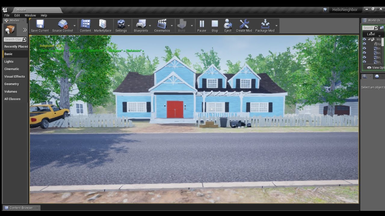 Hello Neighbor Hello Modern Neighbor Mod Full Gameplay - YouTube
