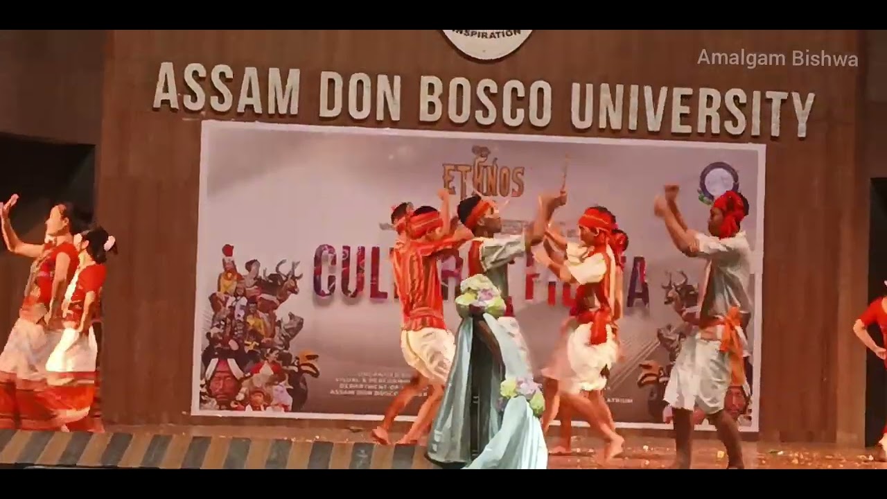 Tripuri Dance in Donbosco University, sonapur - YouTube