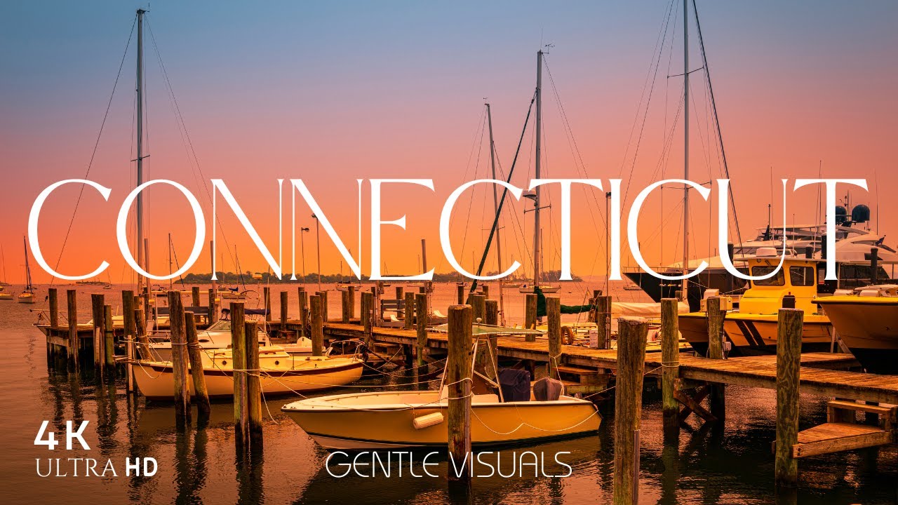 Connecticut 4K Ultra HD - Stunning Scenic Views & Calming Music ...