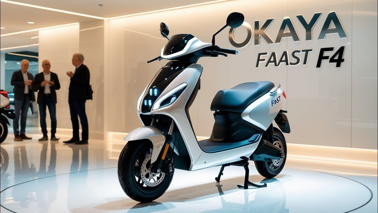 New Okaya Faast F4 2026 Model – Best Budget EV Scooter - YouTube