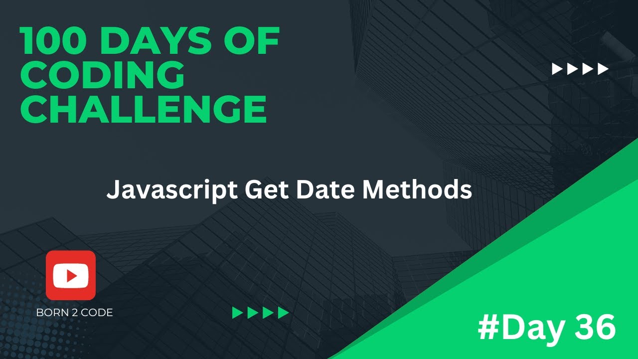 Javascript Date Methods in Hindi #day36 - YouTube