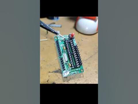 ATIMEGA 328p or ATIMEGA 8A IC BREAKOUT PCB BOARD 🔌[DIY ARDUINO] - YouTube