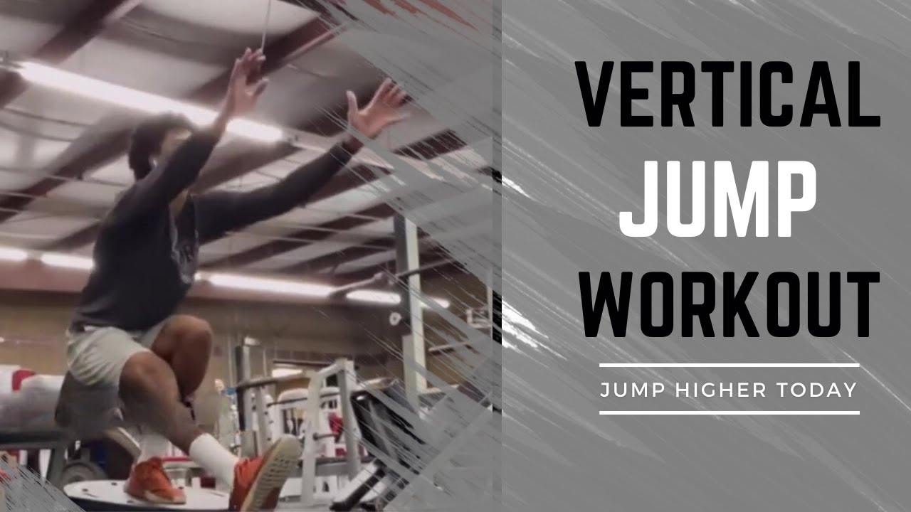 Jump Higher Today: The Ultimate Vertical Jump Workout - YouTube
