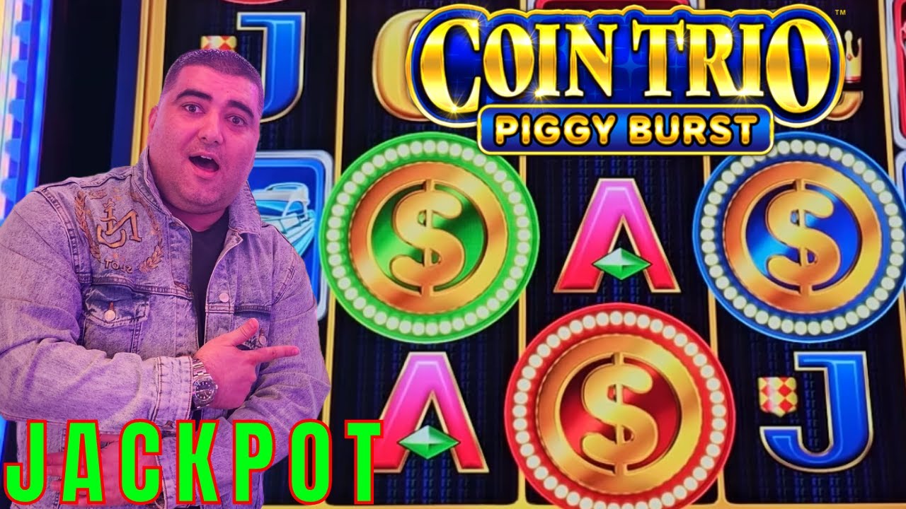 I Hit JACKPOT On High Limit Coin Trio Slot Machine - YouTube