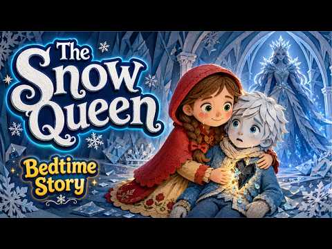 The Snow Queen ❄️ A Gentle Bedtime Story for Kids Learning English